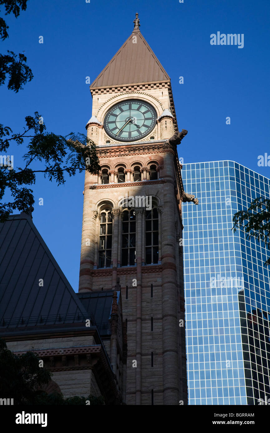 Toronto Old City Hall and Court House Clock Tower Stock Photo - Alamy