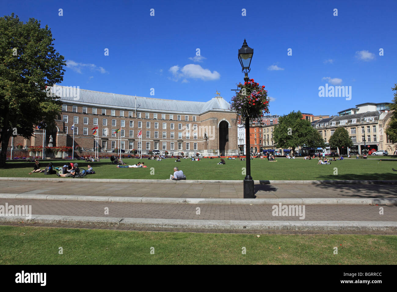 Bristol, College Green, Council House Stock Photo - Alamy