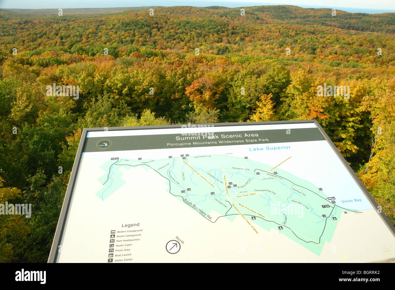 AJD62698, MI, Michigan, Upper Peninsula, Porcupine Mountains Wilderness ...