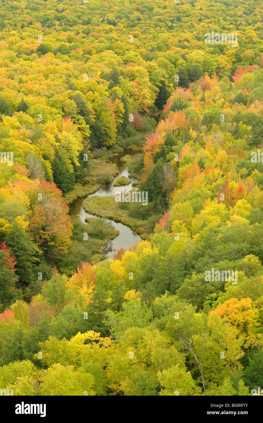 AJD62711, MI, Michigan, Upper Peninsula, Porcupine Mountains Wilderness ...