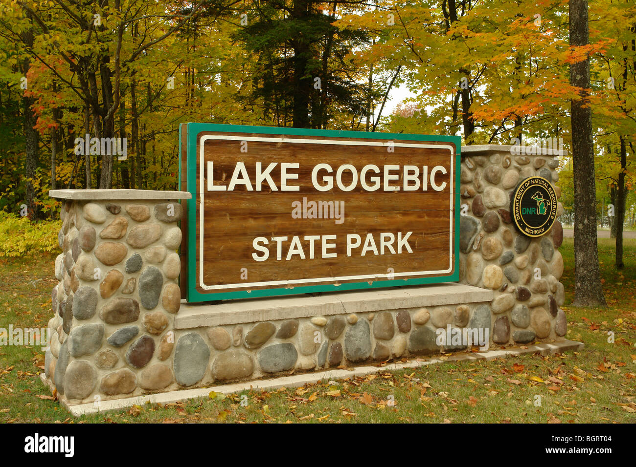 AJD62719, MI, Michigan, Upper Peninsula, Lake Gogebic State Park ...