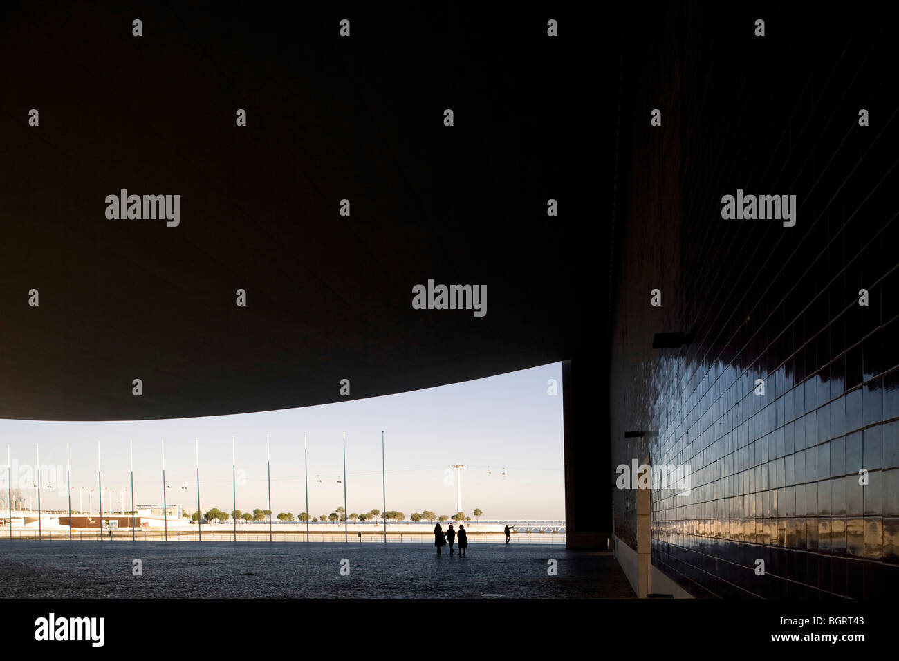 PORTUGUESE PAVILION FOR EXPO 98, LISBON, PORTUGAL, ALVARO SIZA Stock ...