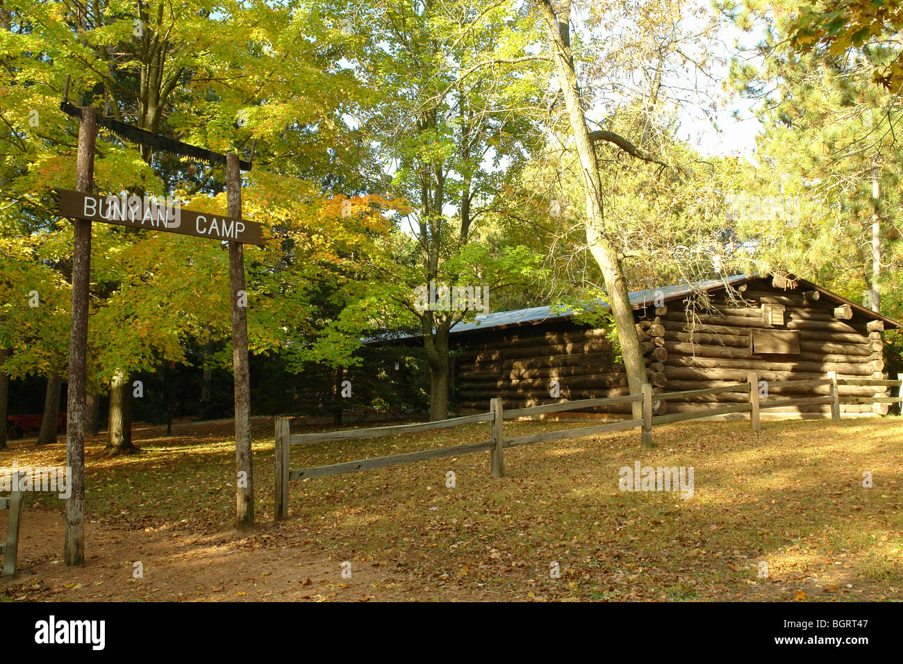 Paul bunyan logging camp hi-res stock photography and images - Alamy