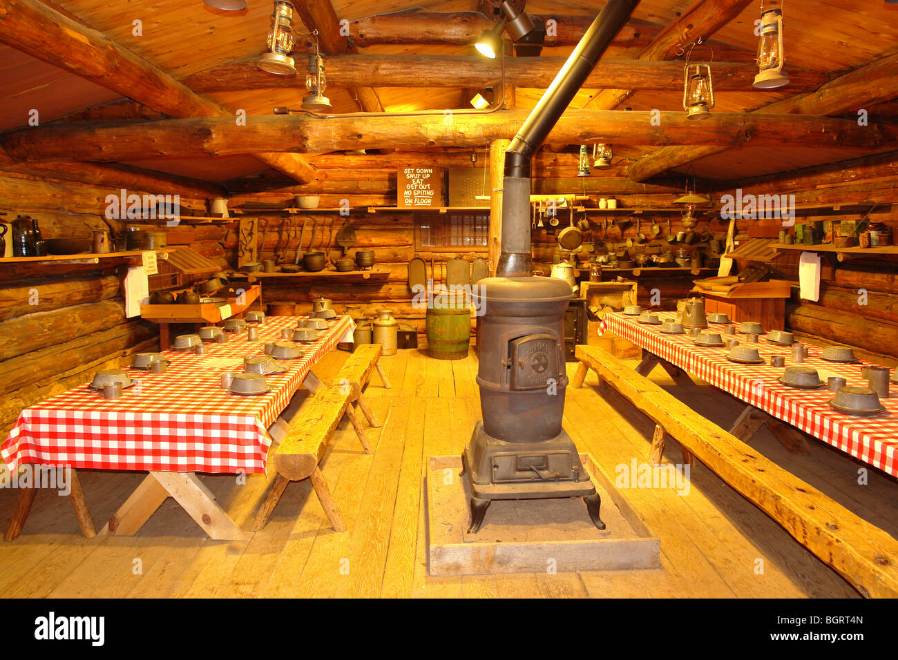 Wisconsin Logging Camp High Resolution Stock Photography and Images - Alamy