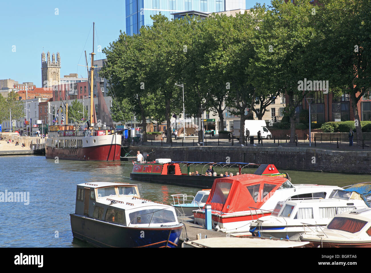 Bristol, Narrow Quay Stock Photo - Alamy