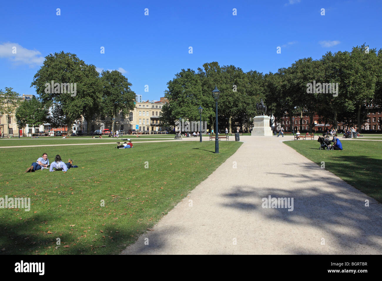 Bristol queen square hi-res stock photography and images - Alamy