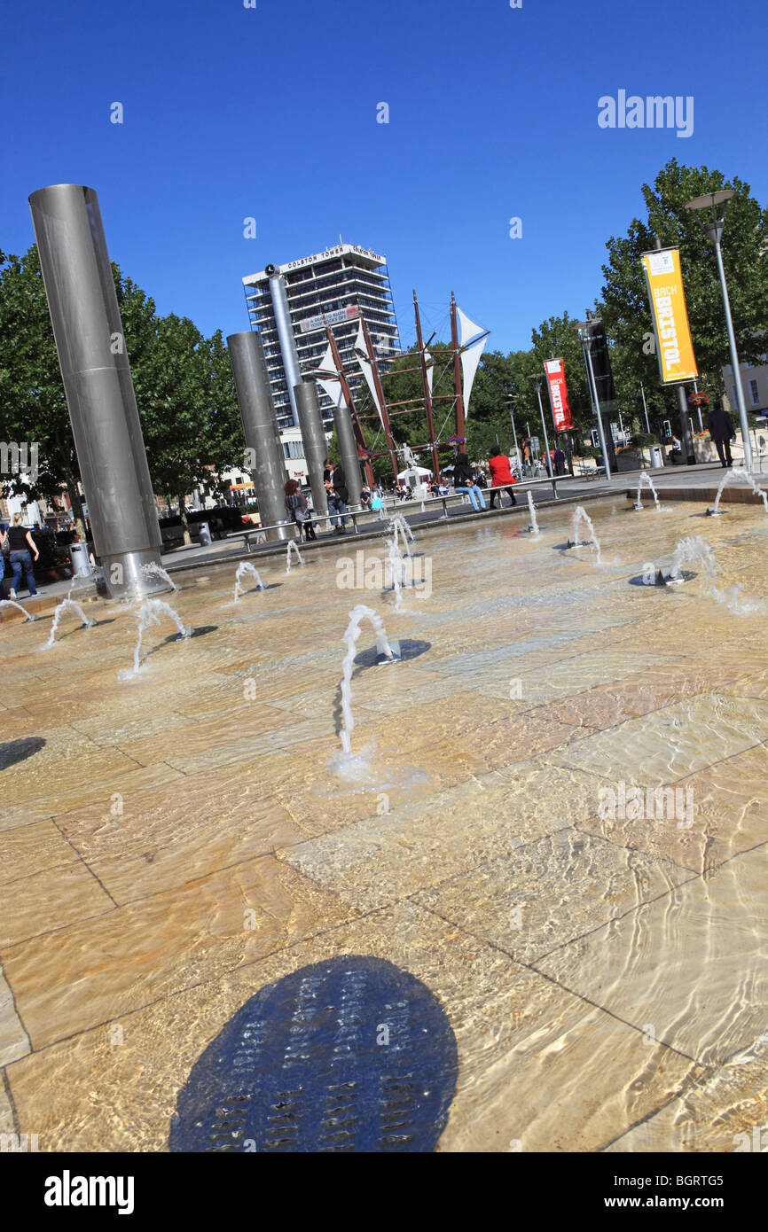 Bristol City Centre Fountains High Resolution Stock Photography and ...