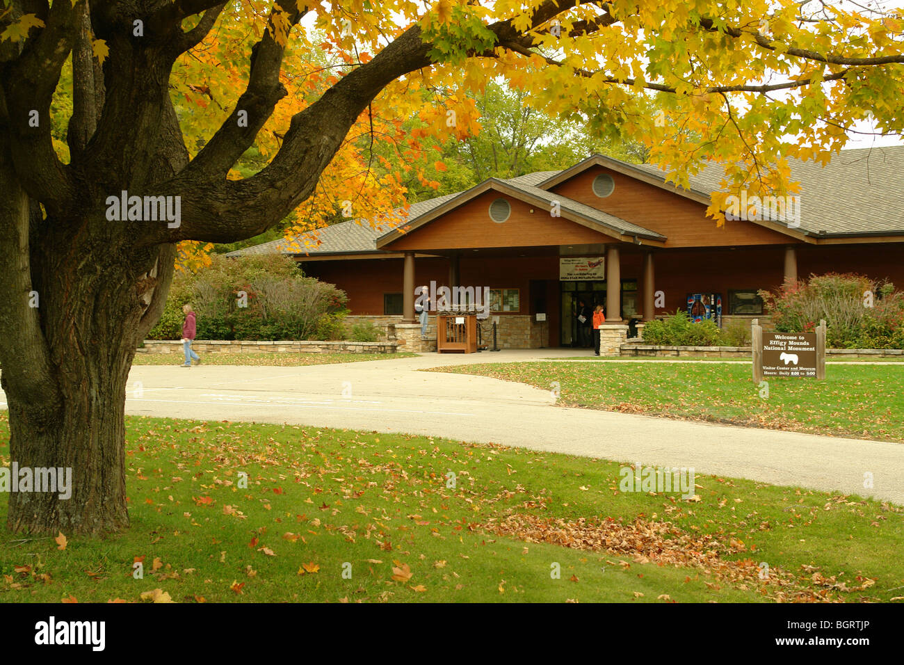 AJD62778, Effigy Mounds National Monument, IA, Iowa, Headquarters ...