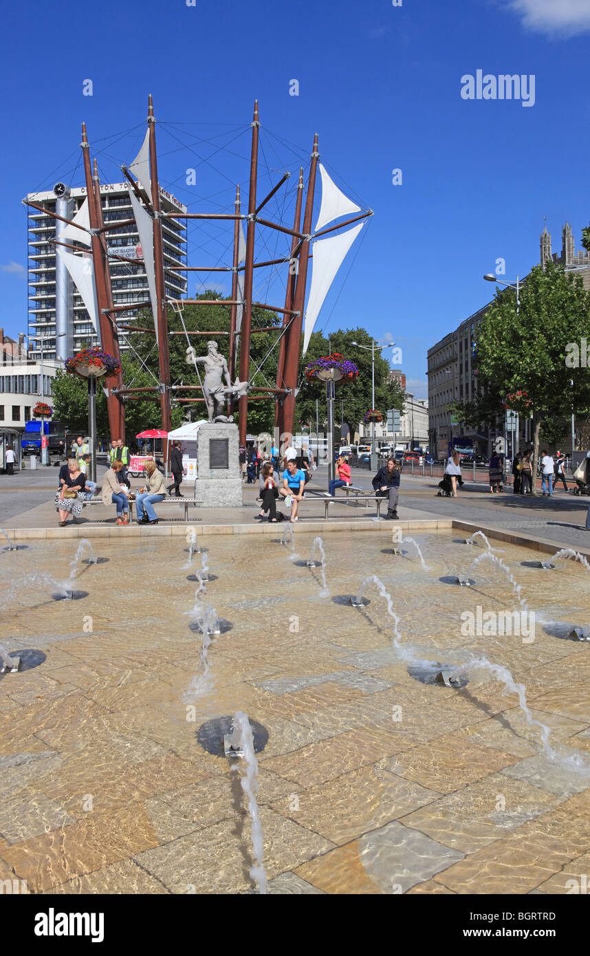 Bristol, Centre Promenade Stock Photo - Alamy