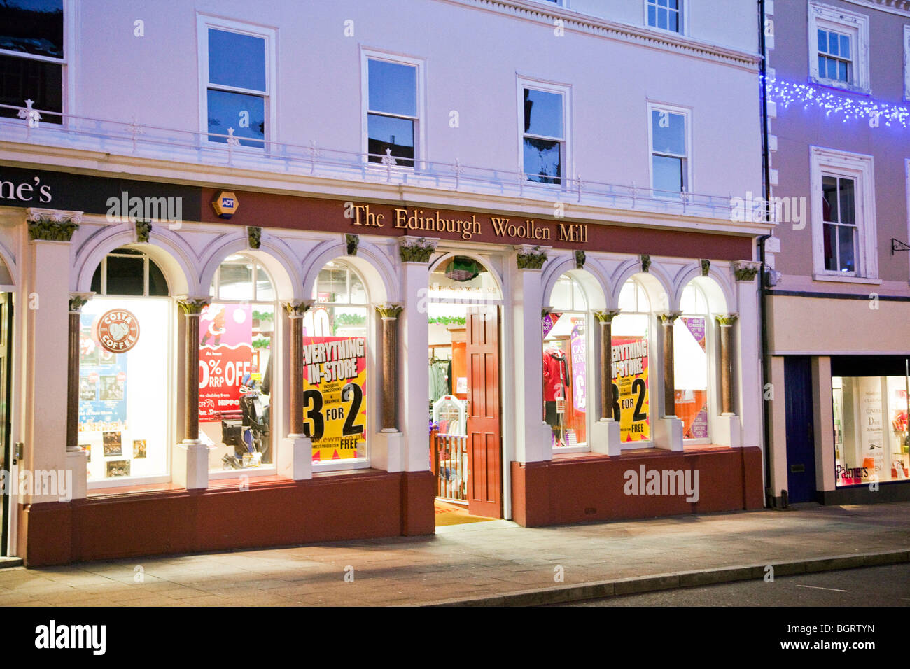 The Edinburgh Woollen Mill store Stock Photo - Alamy