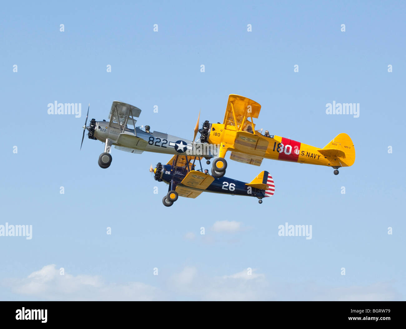 Boeing stearman 75 hi-res stock photography and images - Alamy