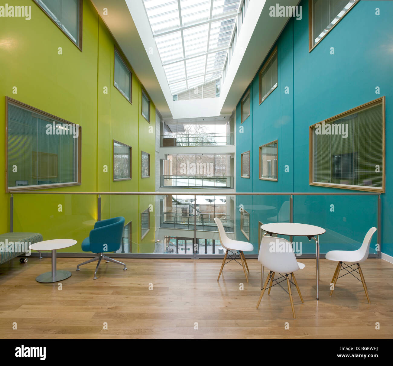 second atrium breakout space Stock Photo - Alamy