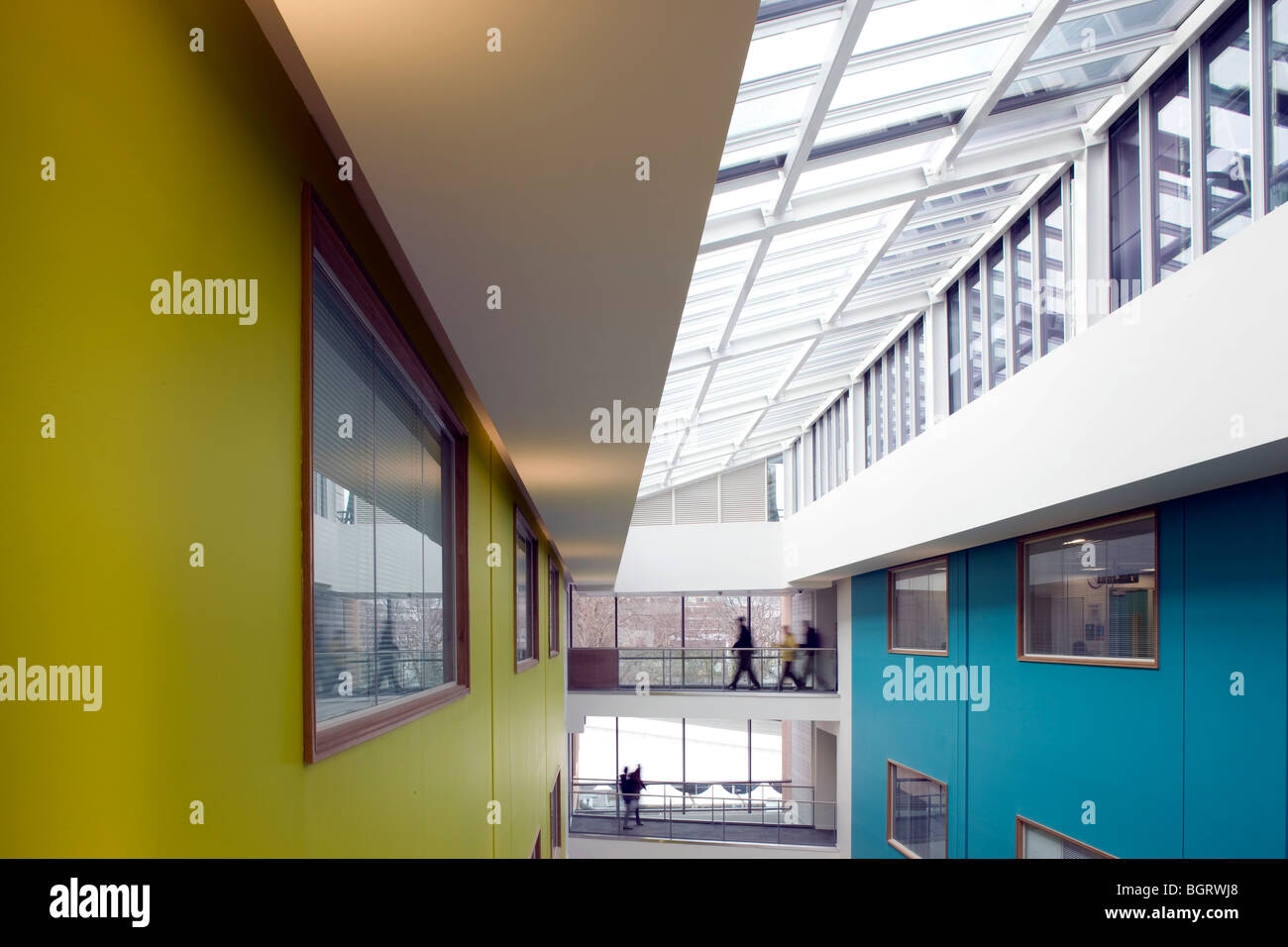 daylight interior of the second atrium Stock Photo - Alamy