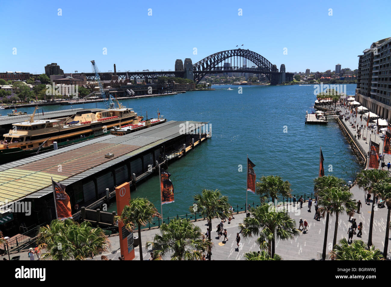 Sydney harbour bridge circular quay hi-res stock photography and images ...