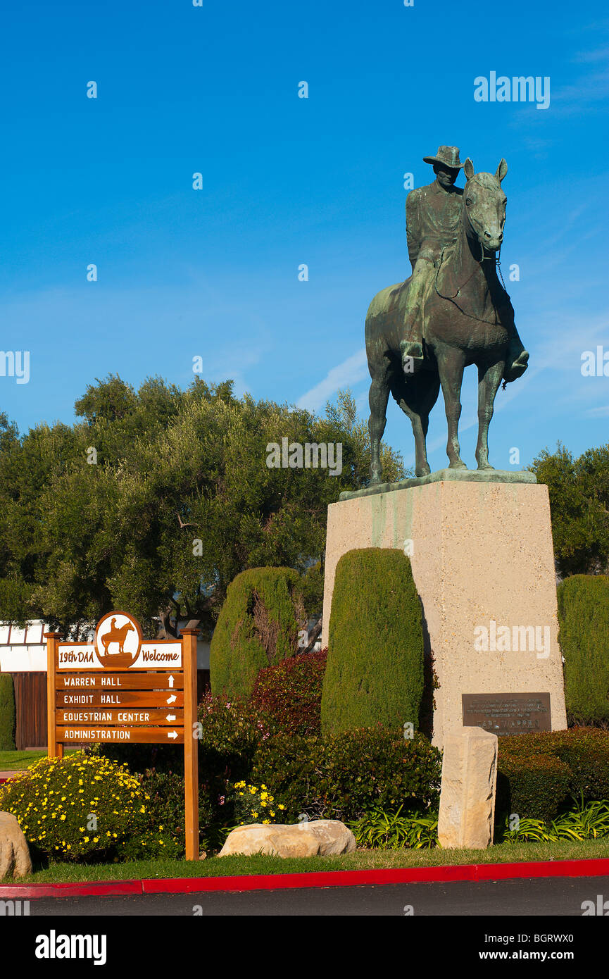 Former California governor, Earl Warren on a horse, Bronze statue, earl ...