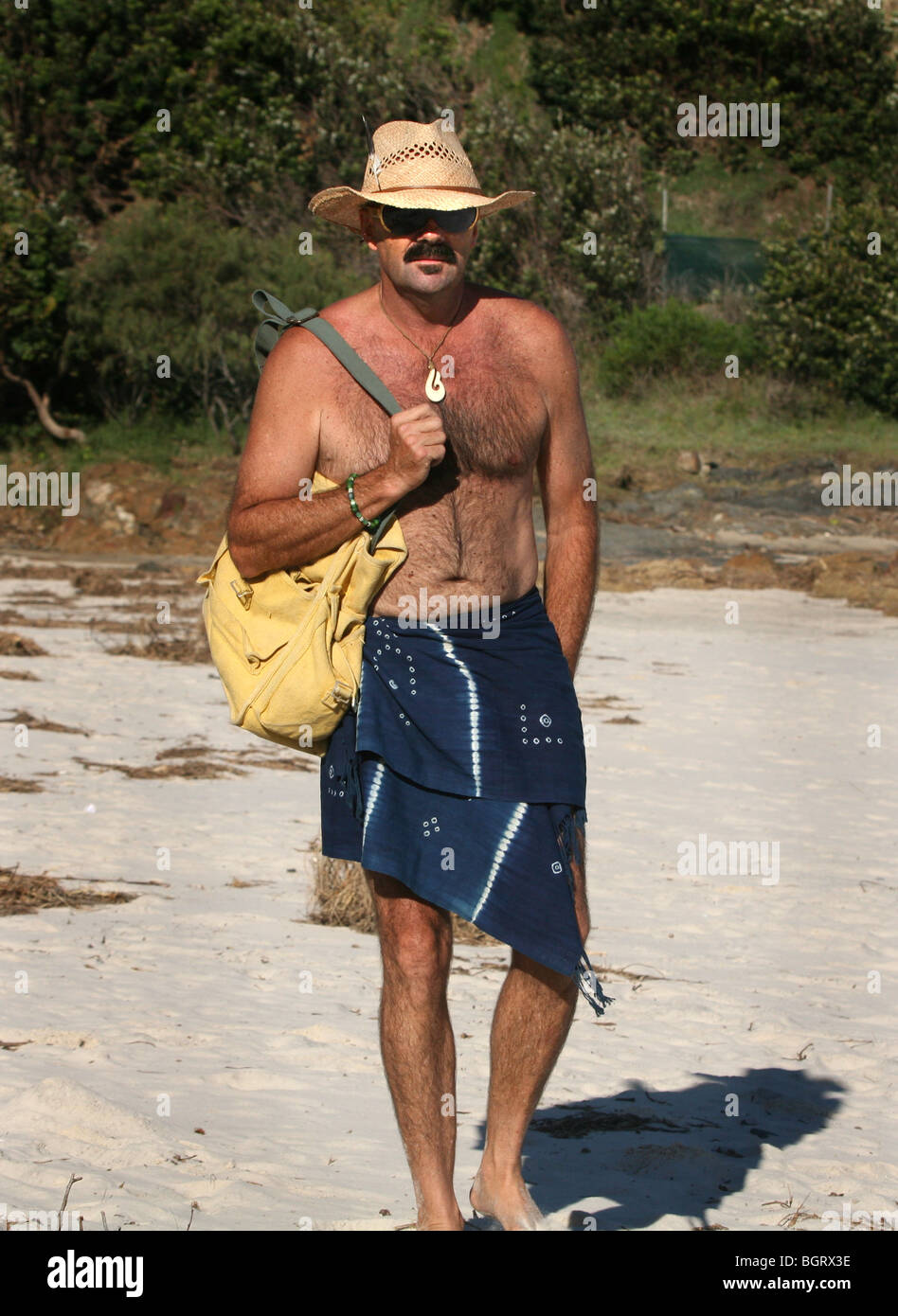 Man In Sarong High Resolution Stock Photography and Images - Alamy