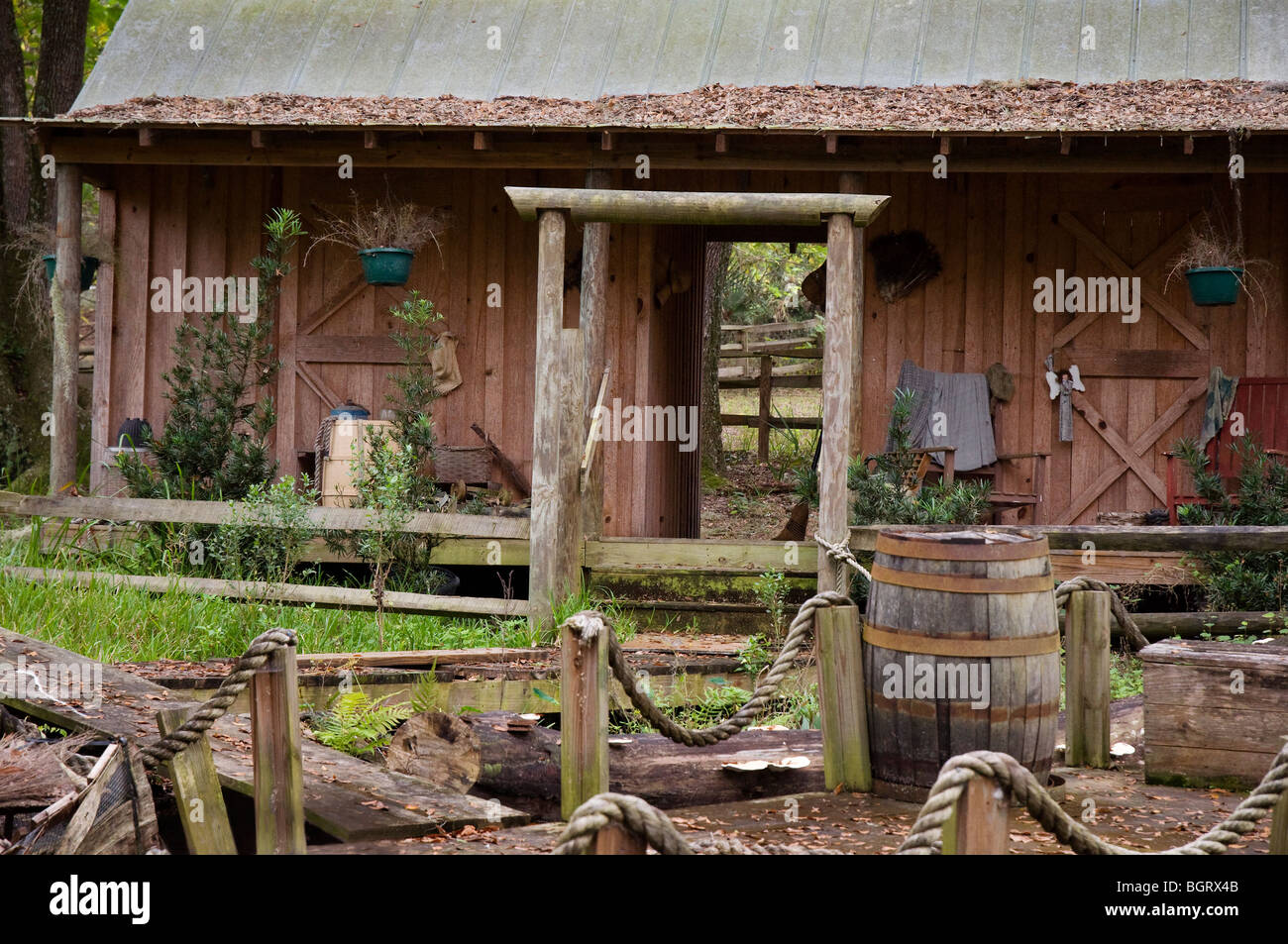 tourist tourism along river cruise old historic wood wooden structures ...