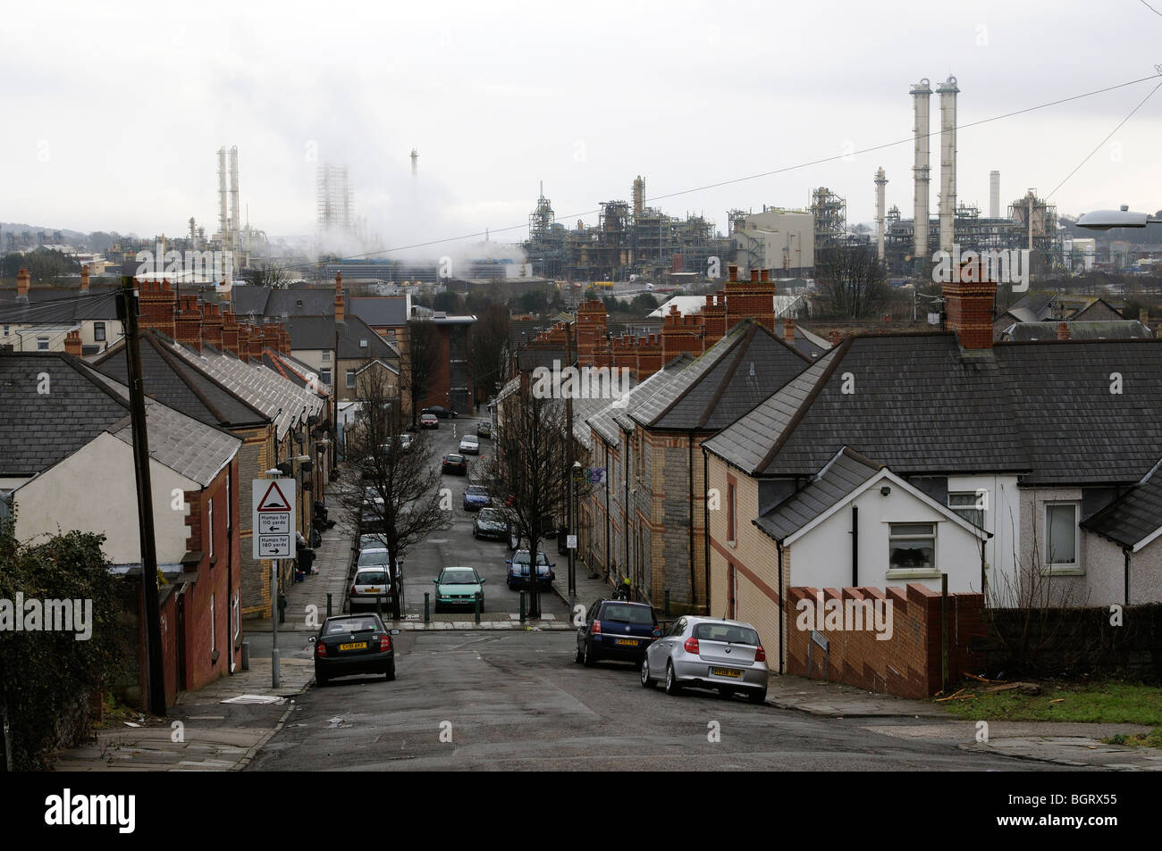 Dow Corning the global chemical company plant in Barry South Glamorgan ...