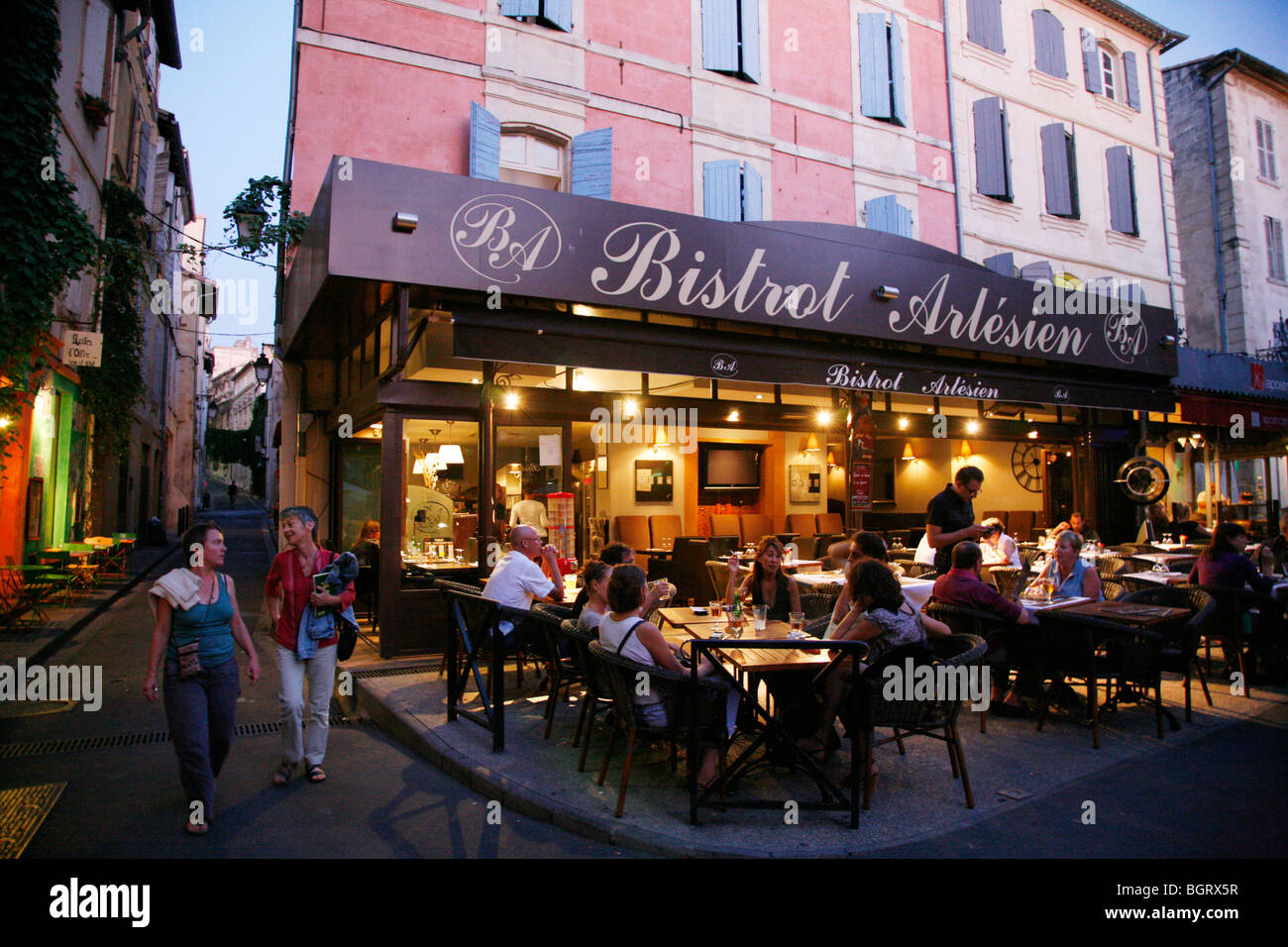 Provence france cafe hi-res stock photography and images - Alamy