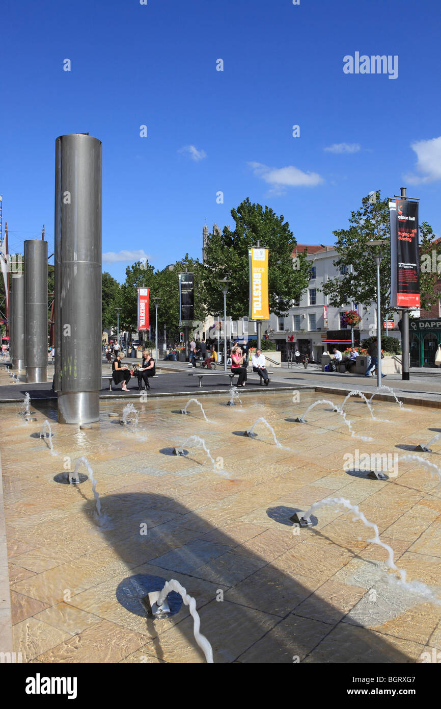 Bristol, Centre Promenade Stock Photo - Alamy