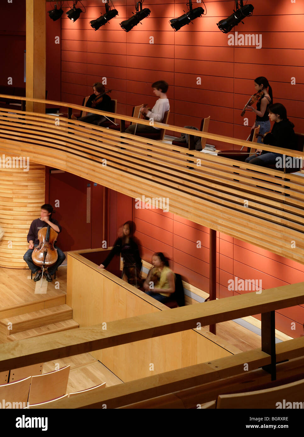 MENUHIN HALL - YEHUDI MENUHIN SCHOOL, COBHAM, UNITED KINGDOM, BURRELL ...