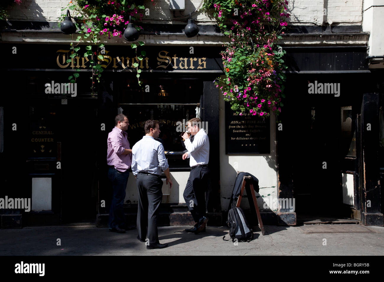 Seven Stars pub Lincoln's Inn Fields Stock Photo - Alamy