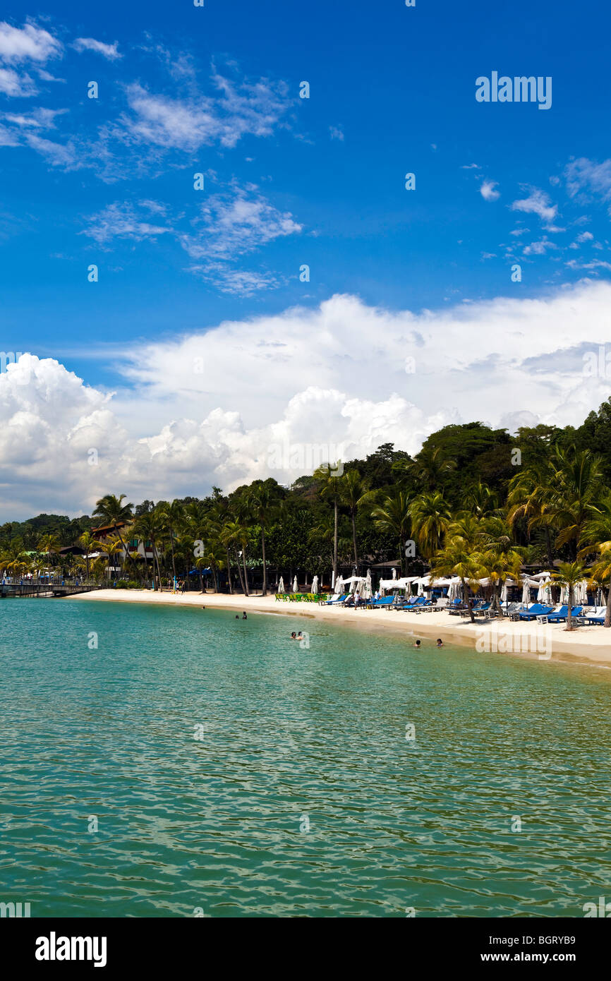 Singapore, Pulau Sentosa, resort, leisure and recreation centre Stock ...