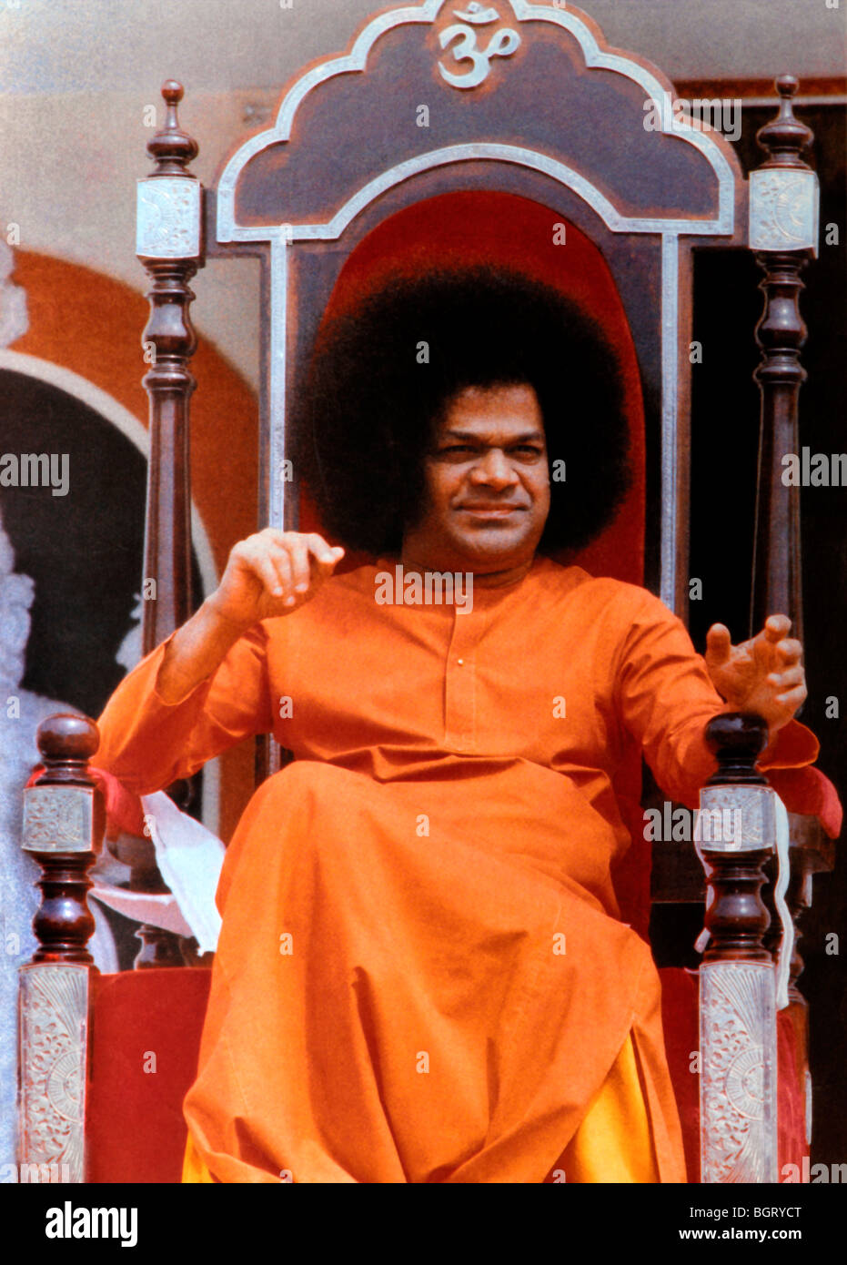 Sathya Sai Baba (1926-20110 Hindu Guru God-Man Self Proclaimed ...