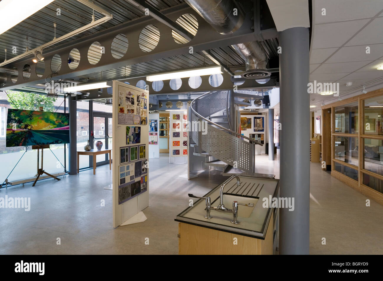 MARLBOROUGH COLLEGE ART BUILDING, MARLBOROUGH, UNITED KINGDOM, BARNSLEY ...