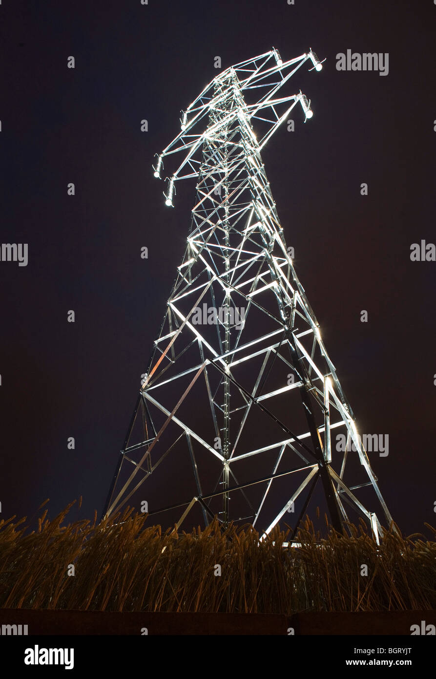 THE PYLON, BIRMINGHAM, UNITED KINGDOM, BLOCK ARCHITECTURE Stock Photo ...