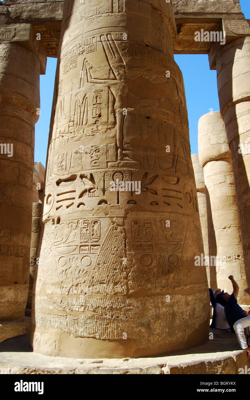 Egyptian hieroglyphs number hi-res stock photography and images - Alamy