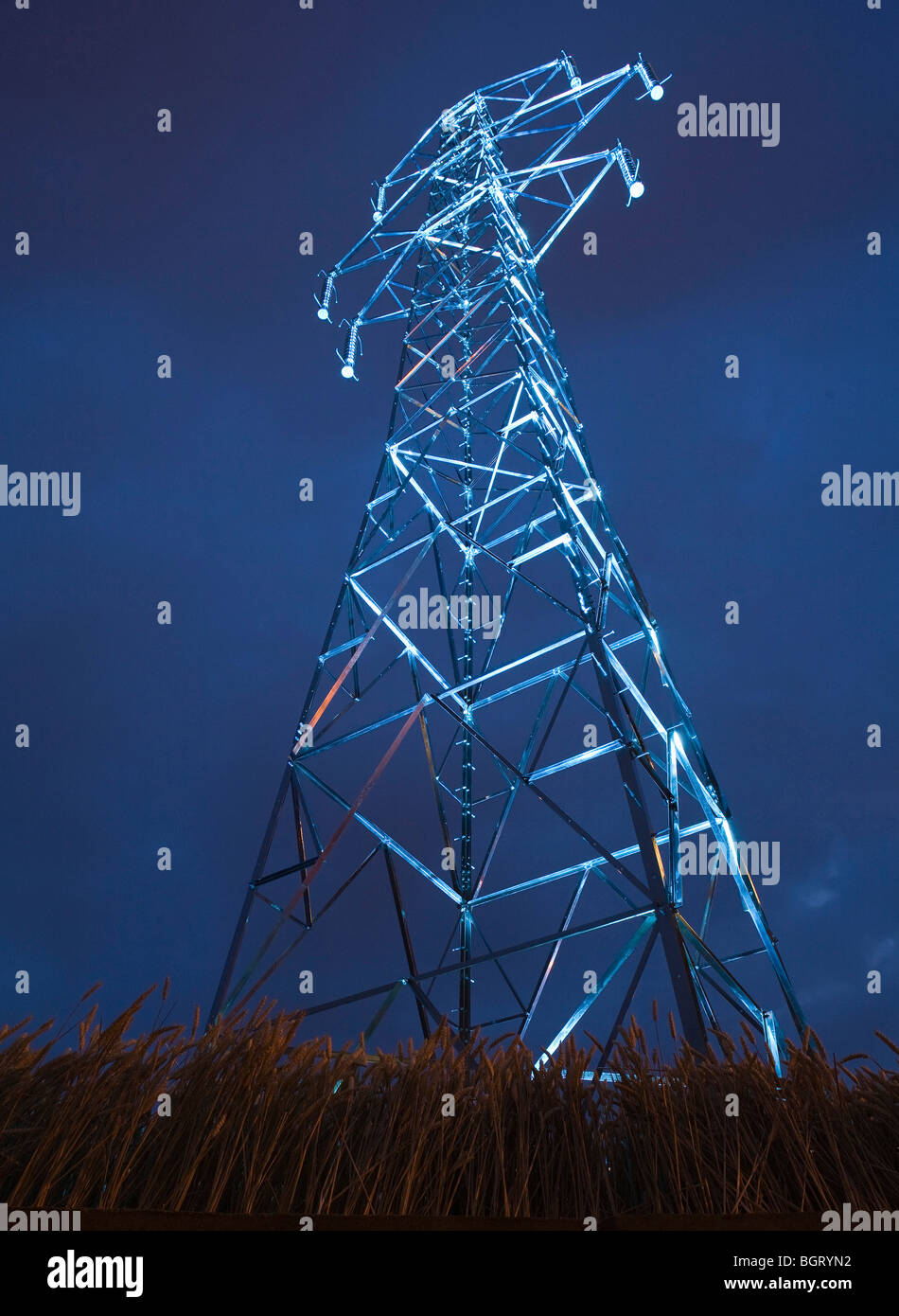 THE PYLON, BIRMINGHAM, UNITED KINGDOM, BLOCK ARCHITECTURE Stock Photo ...