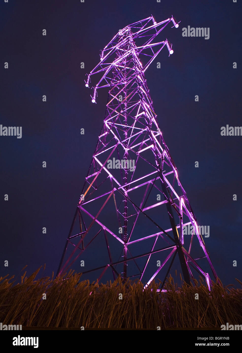 THE PYLON, BIRMINGHAM, UNITED KINGDOM, BLOCK ARCHITECTURE Stock Photo ...