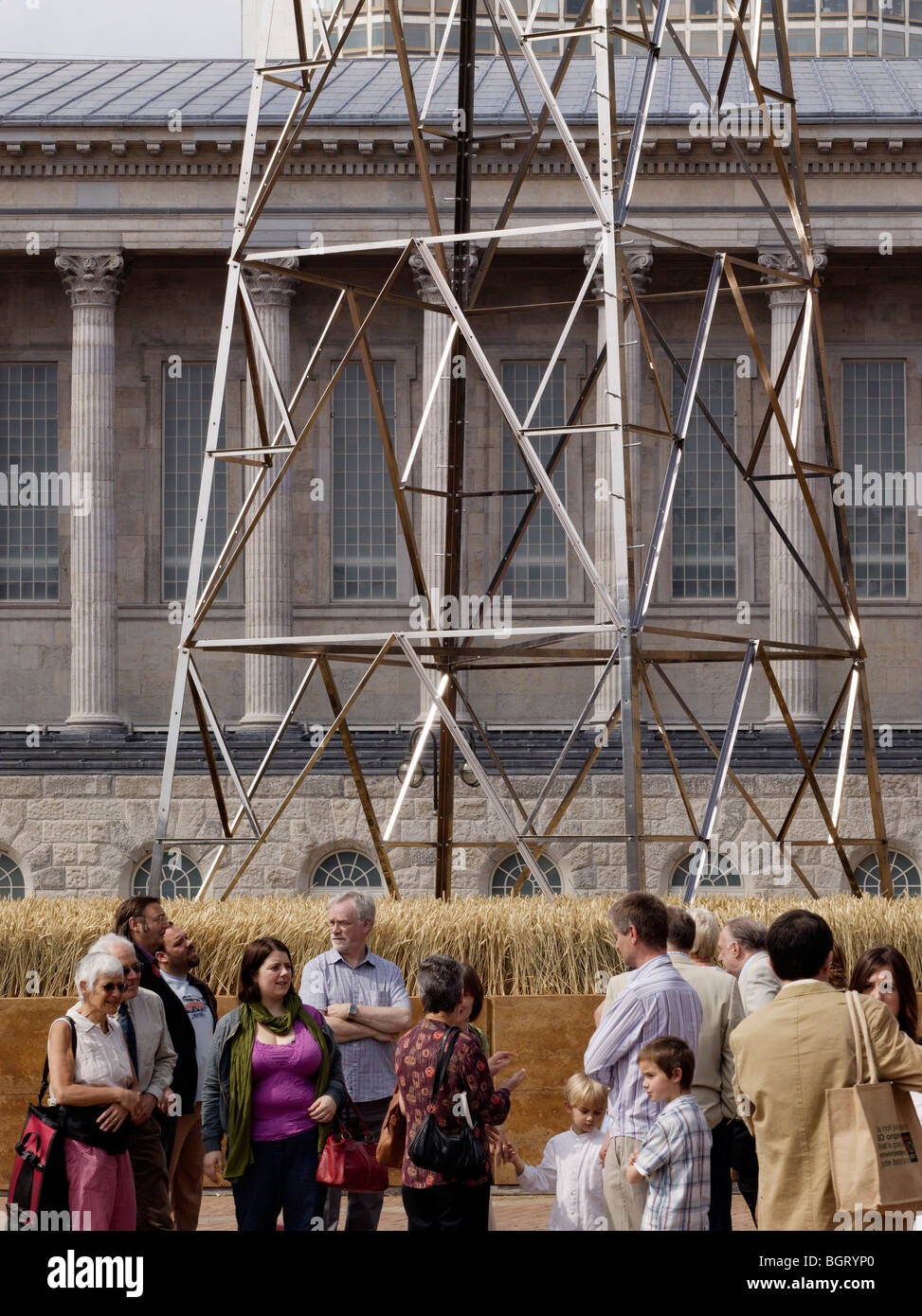 THE PYLON, BIRMINGHAM, UNITED KINGDOM, BLOCK ARCHITECTURE Stock Photo ...