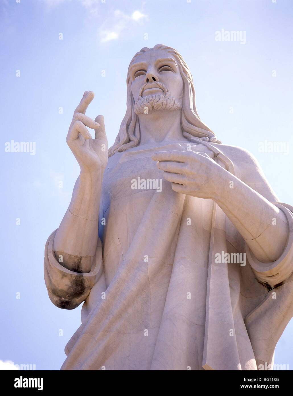 Statue of Christ, Old Havana, Havana, La Habana, Republic of Cuba Stock ...