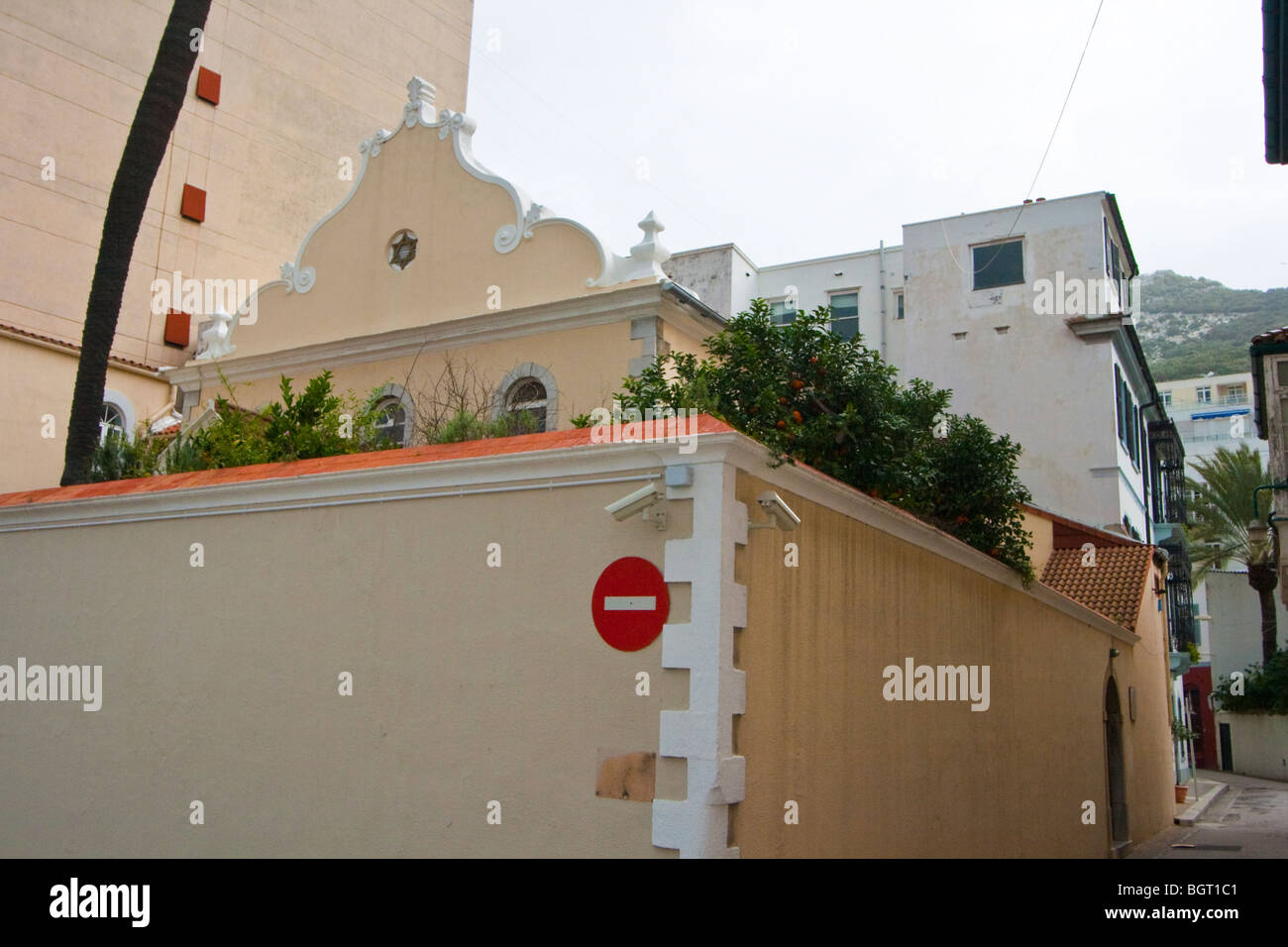 Nefusot Synagogue in Gibraltar Stock Photo - Alamy