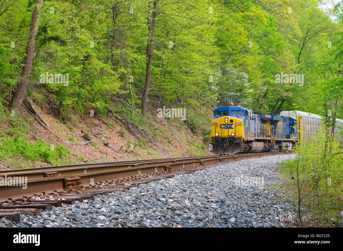 Csx train hi-res stock photography and images - Alamy