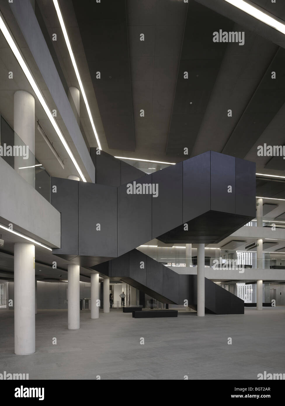 Chipperfield justice center ciudad justicia barcelona spain staircase ...