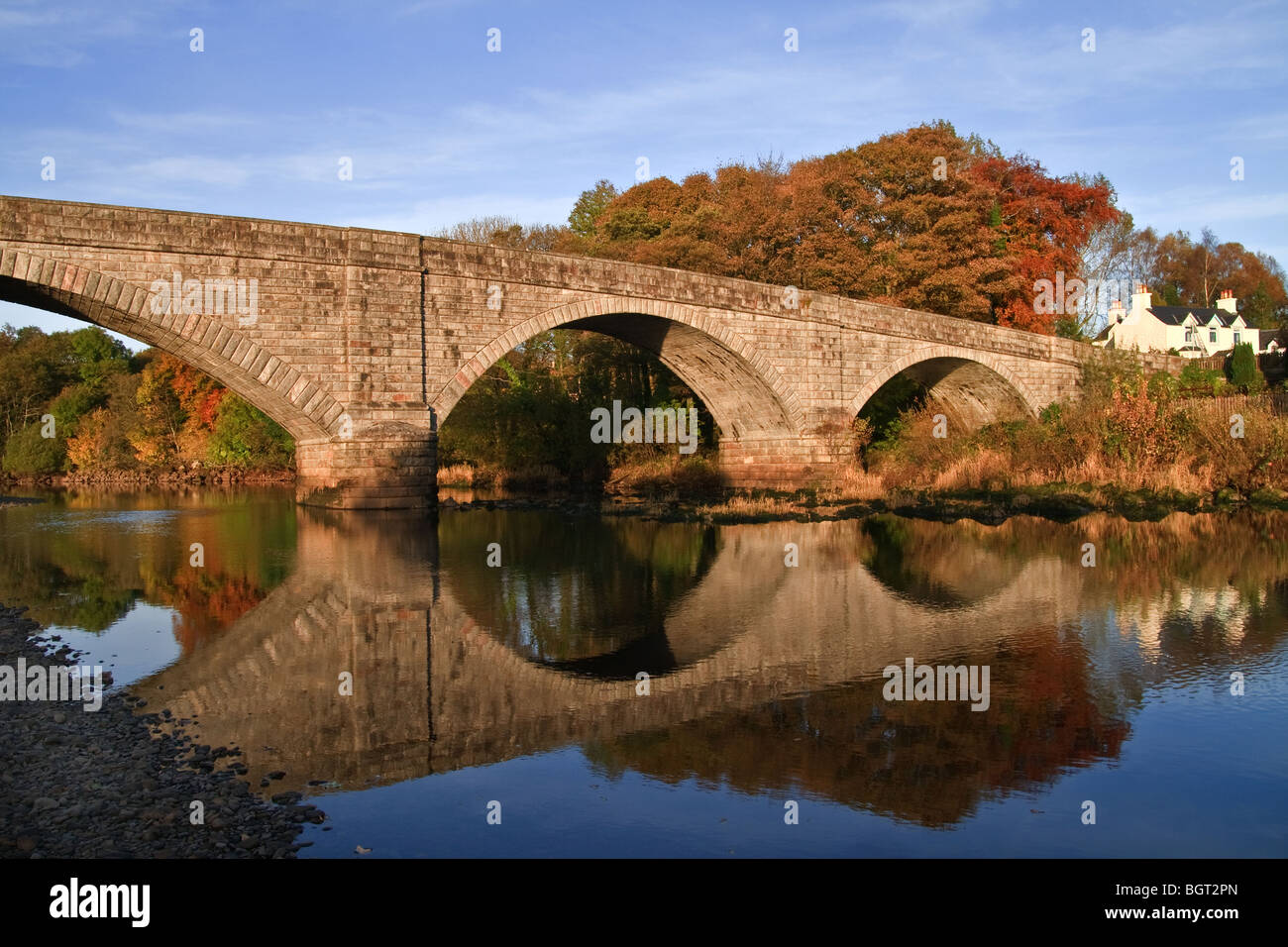 Ken Bridge Over the Water of Ken Near New Galloway, Dumfries and ...