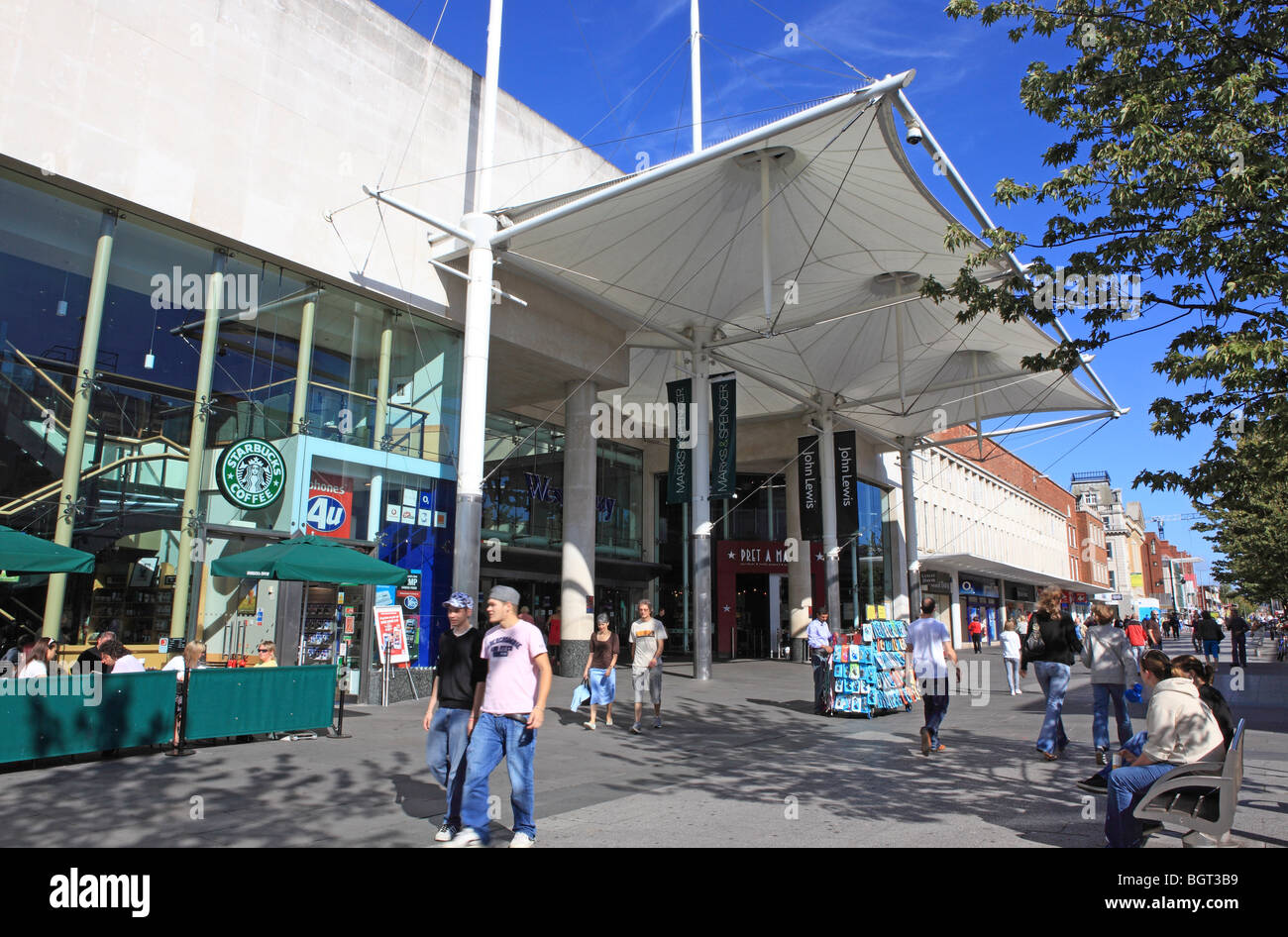 Westquay shopping center hi-res stock photography and images - Alamy