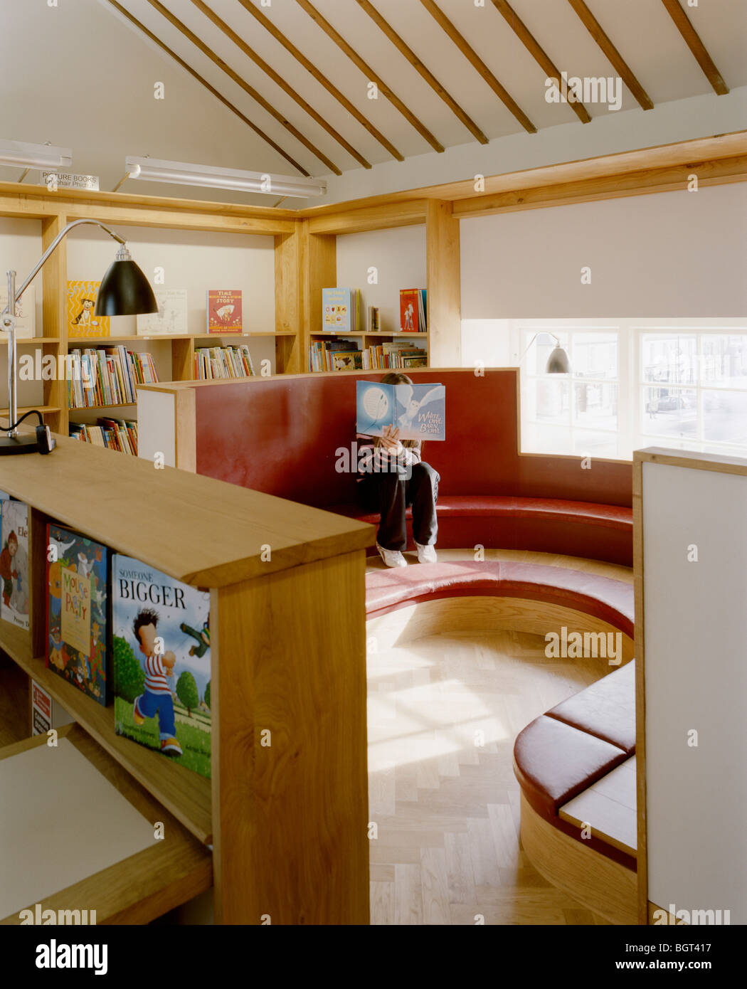 Children's library interior hi-res stock photography and images - Alamy