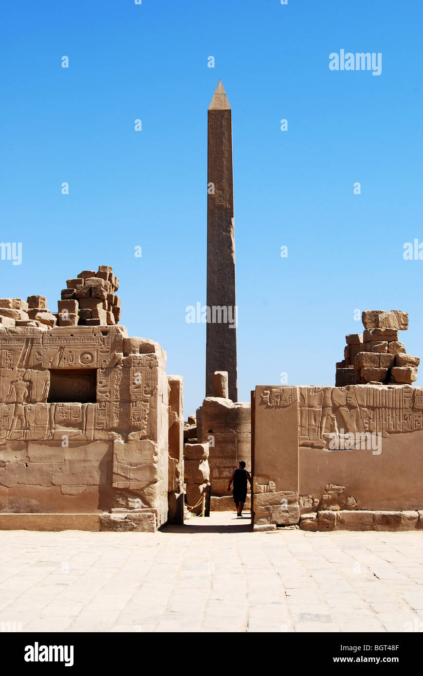 Karnak temple, Luxor Egypt number 2845 Stock Photo - Alamy