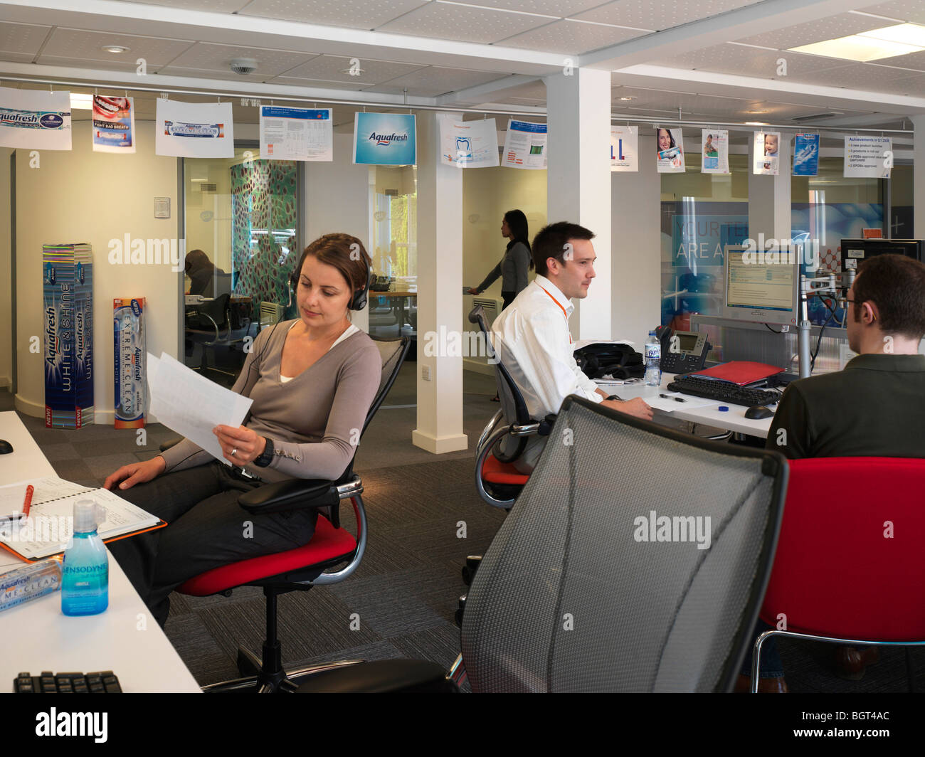 GLAXO SMITH KLINE, LONDON, UNITED KINGDOM, DEGW Stock Photo - Alamy