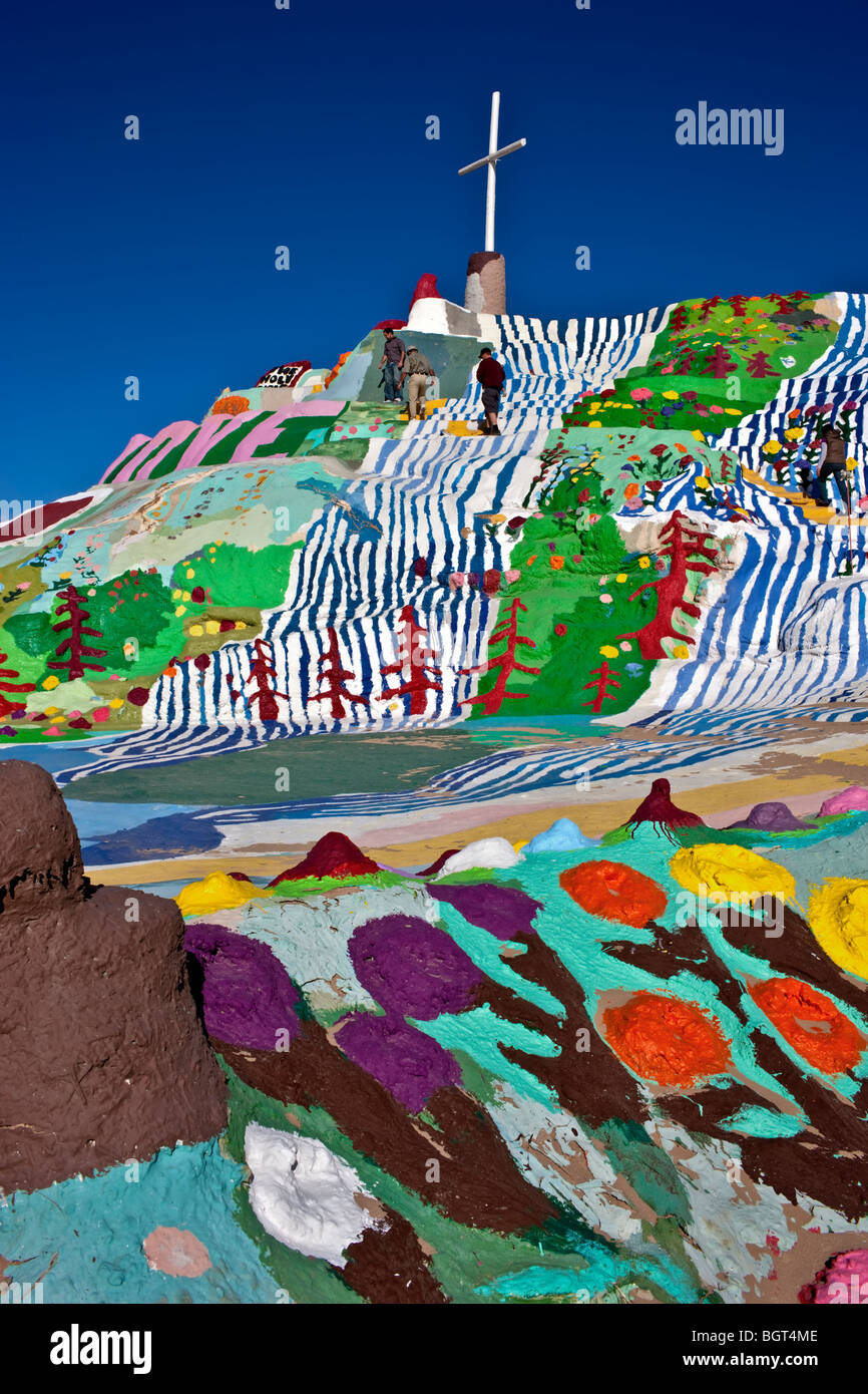 Salvation Mountain, Niland, California Stock Photo - Alamy