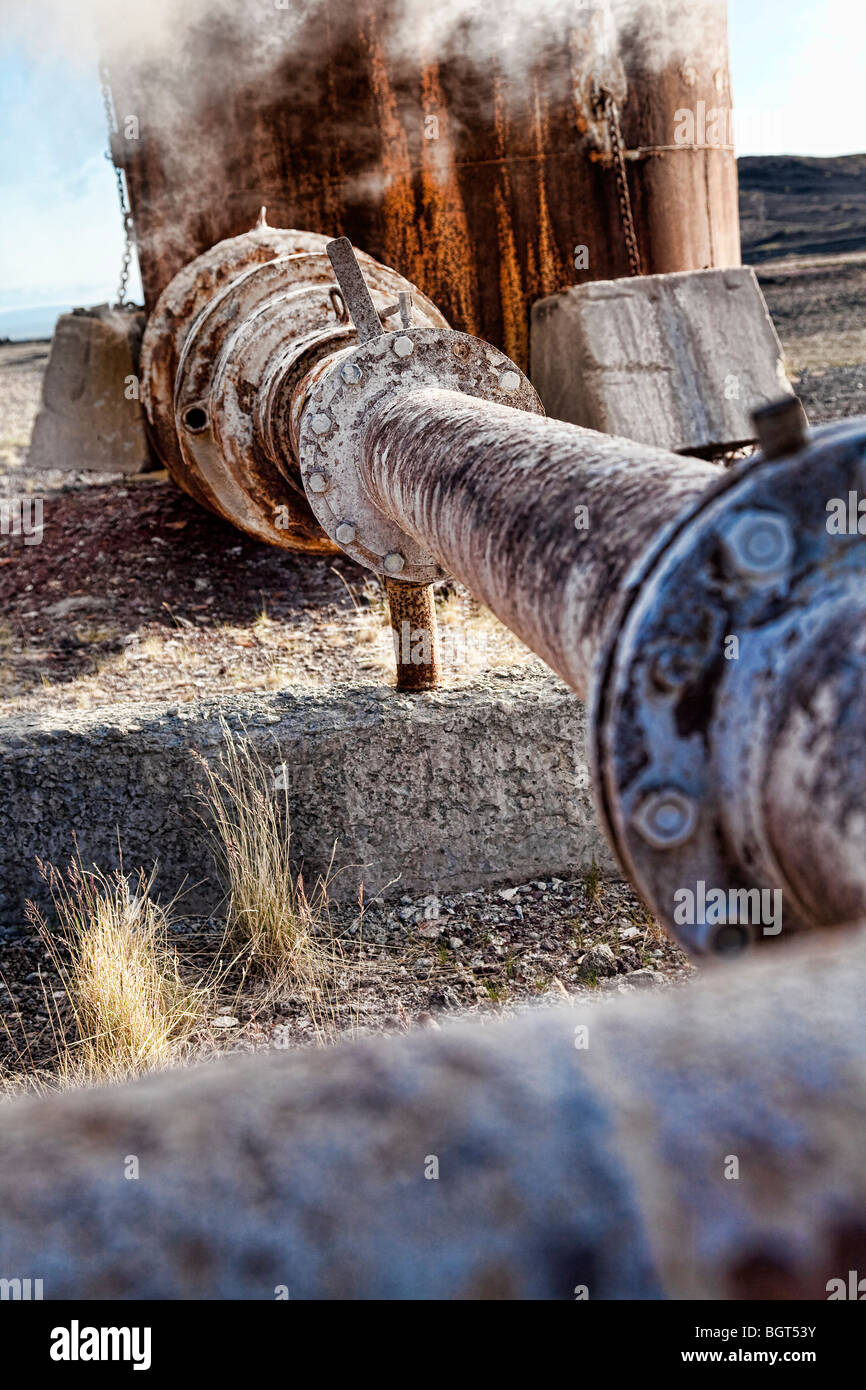 Rusting pipes hi-res stock photography and images - Alamy