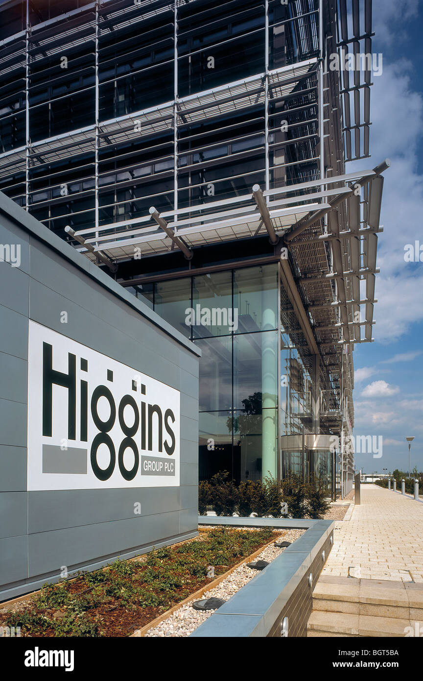 HIGGINS GROUP HQ, LOUGHTON, UNITED KINGDOM, DAVID WOOD ARCHITECTS Stock ...