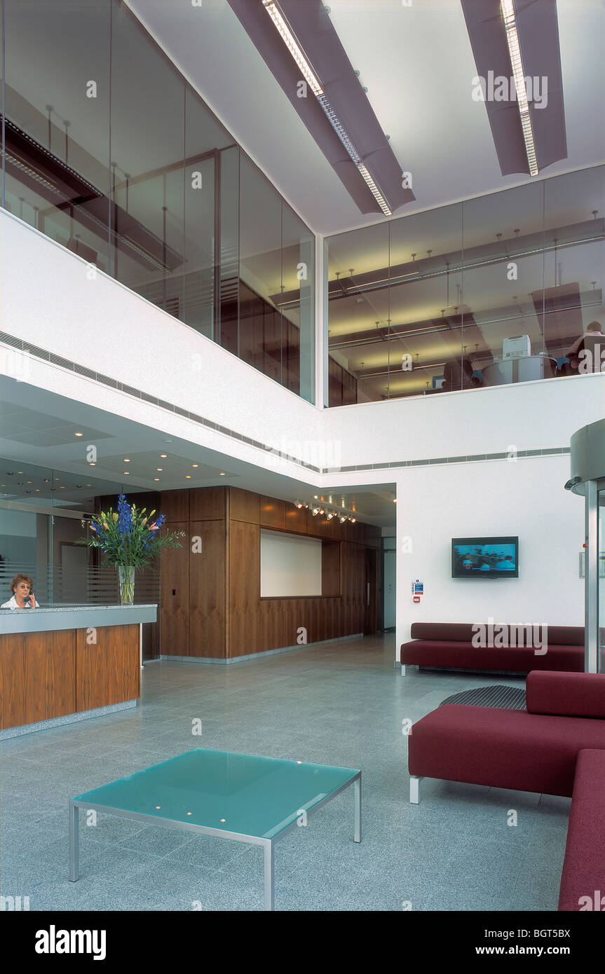 HIGGINS GROUP HQ, LOUGHTON, UNITED KINGDOM, DAVID WOOD ARCHITECTS Stock ...