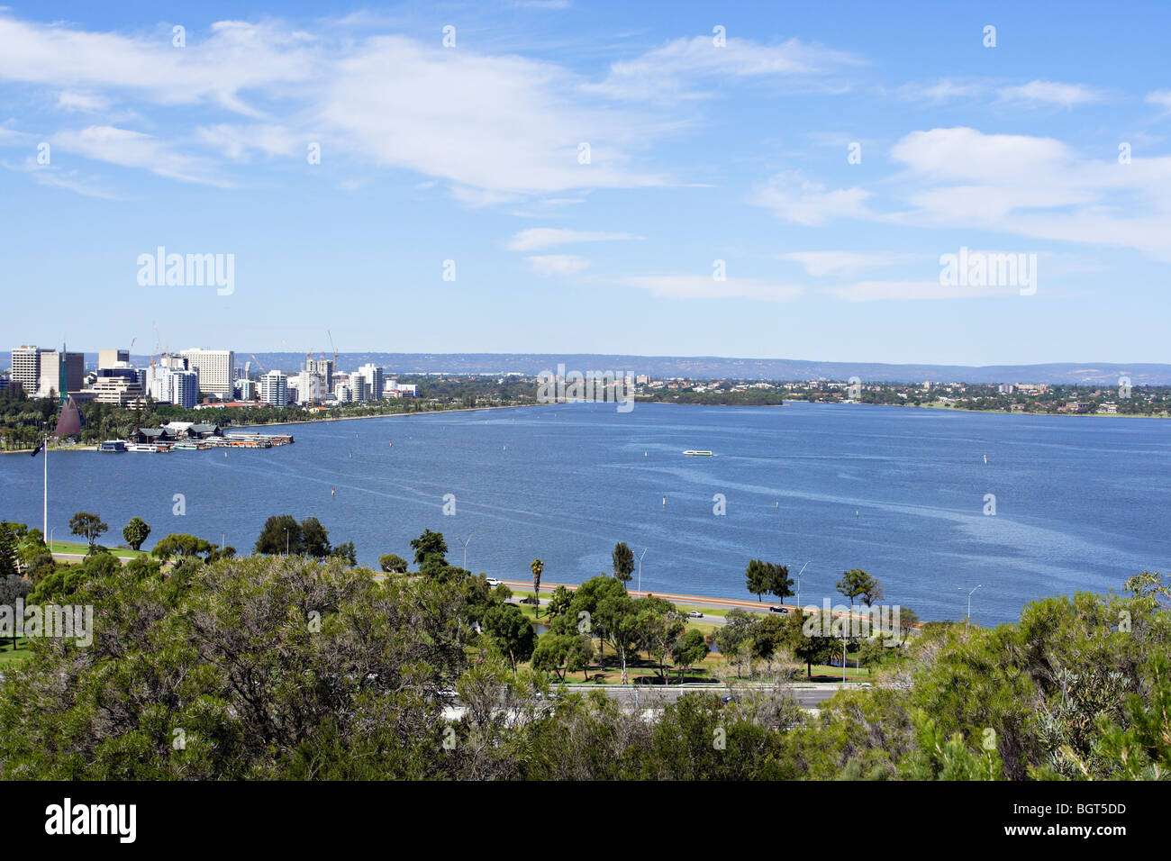 View of Perth city from Kings Park, Western Australia Stock Photo - Alamy