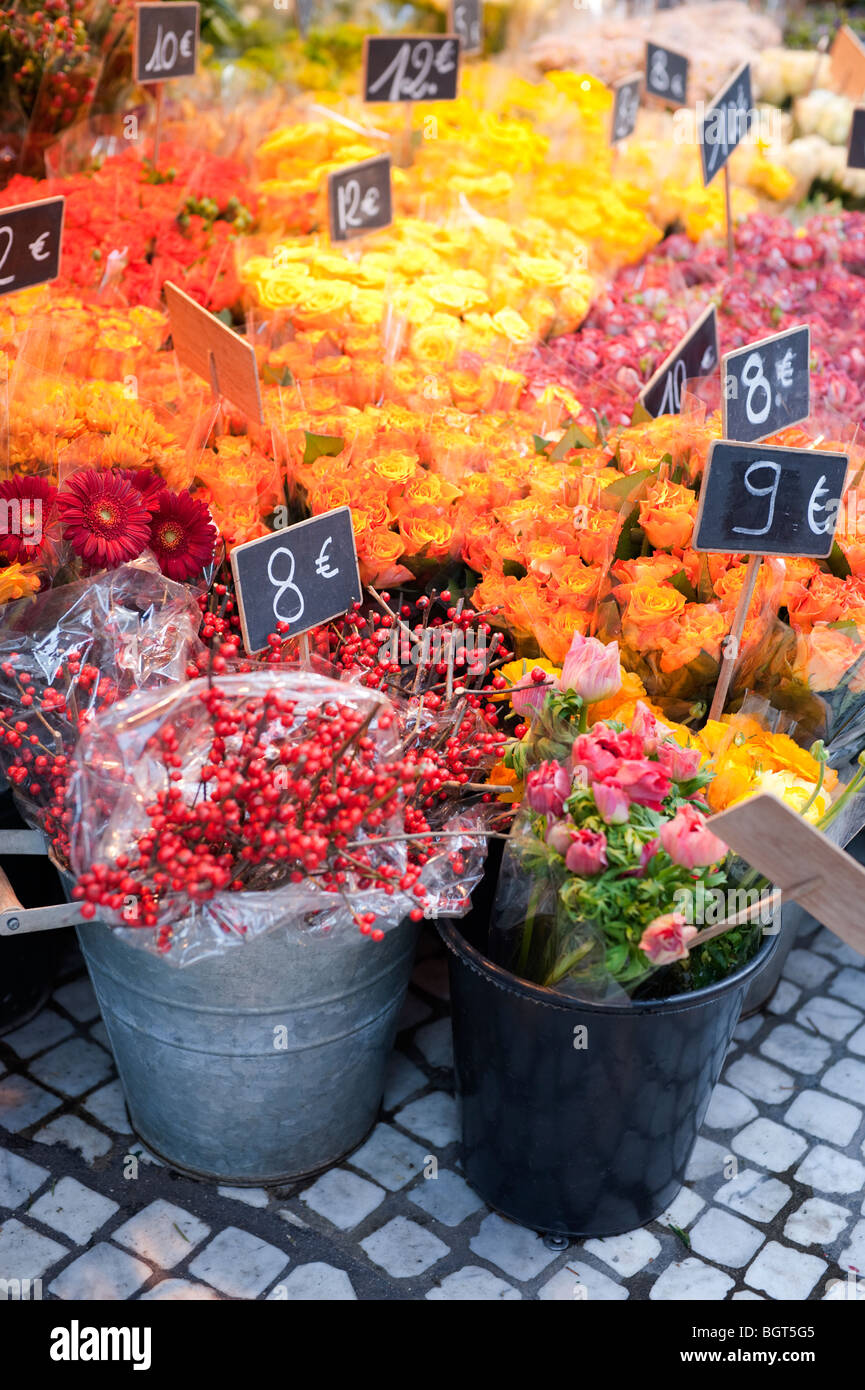 Paris flower hi-res stock photography and images - Alamy