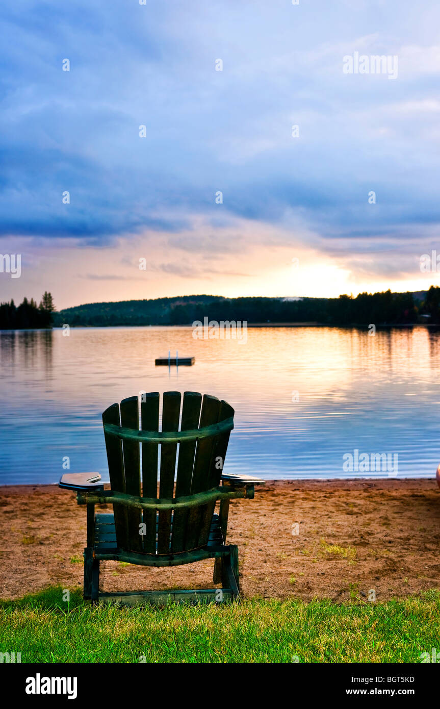 Adirondack lake sunset hi-res stock photography and images - Alamy